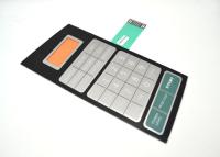 China PET PVC Metal Dome Membrane Switch with Colored Transparent Window | 1 Million Cycles Life | 0.4-1.0mm Travel for sale