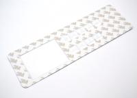 China Embossed Flat Keys Membrane Switch Panel ZS-125 | 35V DC Rating | 5 Million Cycle Life for Medical Instruments for sale