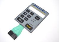 China Dustproof LED Display Metal Dome Membrane Switch with 3M55230 Back Adhesive - ISO9001 RoHS Certified Custom Interface for sale