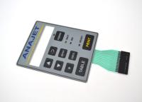 China Dustproof LED Display Metal Dome Membrane Switch with 3M55230 Back Adhesive - ISO9001 RoHS Certified Custom Interface for sale