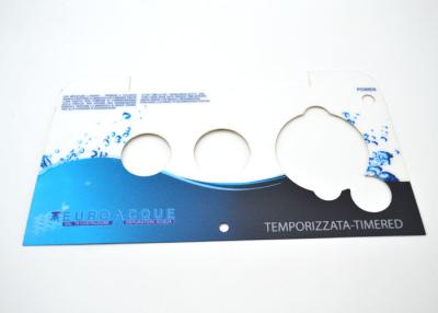 China PET/PVC Custom Membrane Switch Panel Flat Non-Tactile 0.002-0.060