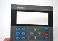 China Dust Proof Metal Dome Membrane Switch With Embossed Tactile On The Top Layer for sale