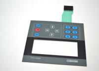 China Dust Proof Metal Dome Membrane Switch With Embossed Tactile On The Top Layer for sale