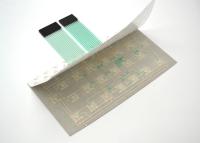 China Moisture Proof LED Membrane Switch ZS-133 with Embossed Tactile Keypad for Medical Instruments - 0.4-1.0mm Travel, -40℃ to 70℃ Range for sale