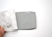 China Medical Instruments Membrane Switch Panel with Two Embossed Tactile Buttons 100mA for sale