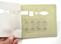 China Dust Proof Tactile Metal Dome Membrane Switch Keypad 35V 100mA Custom for sale