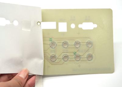 China Dust Proof Tactile Metal Dome Membrane Switch Keypad 35V 100mA Custom for sale