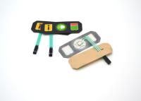 China Single Button Membrane Switch with 1 Million Cycle Life & ±0.25mm Tolerance - PET/PC Material Keypad for sale