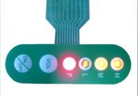 China Waterproof LED Backlit Membrane Switch Control Panel - Industrial Grade with -40℃ to 70℃ Operating Range and 50V DC Working Voltage for sale