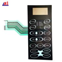 China 3M467 Rear Adhesive Dome Embossed Tactile Membrane Switch with LED - ±0.25mm Tolerance, -40℃ to 70℃ Operating Range for sale