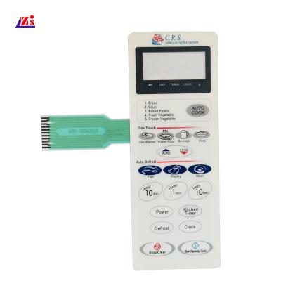 China 0.3mm Thickness Touch Membrane Switch Keyboard for Medical Equipment | 100mA Current & 0.5-5Ω Resistance for sale