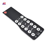 China Custom Embossed Membrane Switch Keypad with 35V DC Operating Voltage and 5 Million Cycle Life Expectancy for sale