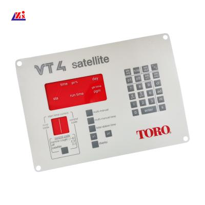 China 24V 115×130mm PET Tactile Sealed Membrane Switch with Metal Dome - 175×175mm Panel Size for sale