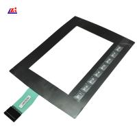 China 100mA 210mm x 150mm Matte Finish Membrane Switch with PC/PET Overlay and 25-100mA Rating for sale