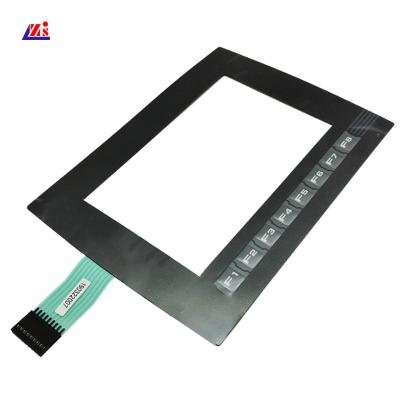 China 100mA 210mm x 150mm Matte Finish Membrane Switch with PC/PET Overlay and 25-100mA Rating for sale