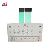 China Embossed Screen Printing PCB Keypad LED Membrane Switch Panel - 0.5mm Wire Resistance, -40℃ to 70℃ Operating Range for sale