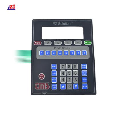 China Multi-Layer Numeric Membrane Keypad Switch with Matte Finish | 0.4-1.0mm Tactile | -40℃ to 70℃ Operating Range for sale