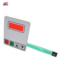 China Thin Type Metal Dome Membrane Switch 0.3mm Thickness Matte Surface for sale