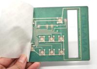 China Silicone Rubber Keys Membrane Switch with Aluminum Panel for sale