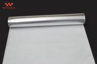 China 0.4mm Aluminium Foil Fiberglass Fabric 220g/m2 Flame Resistant Fabric for sale