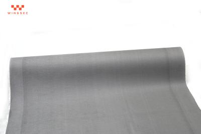 China SS Wire Reinforced Fire Curtain Fabric Non Flame Silicone Coated Fiberglass Fabric for sale