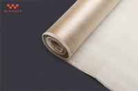 China BS476 Satin Weave Fiberglass Cloth 0.8mm For Welding Blankets for sale