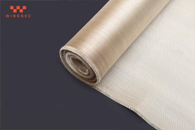 China BS476 Satin Weave Fiberglass Cloth 0.8mm For Welding Blankets for sale