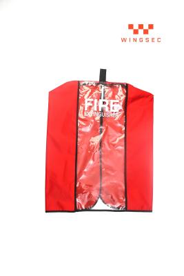 China Nylon Fire Extinguisher Protection Cover UV Resistance With Viewing Window for sale
