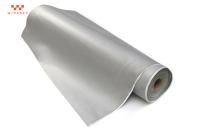 China 100cm Width Silicone Coated Glass Cloth 430g/M2 Polyurethane Coated Fiberglass Fabric for sale