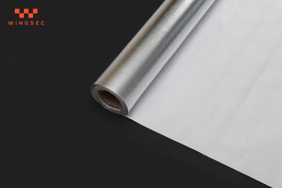 China 0.4mm Aluminum Foil Fiberglass Cloth 75g-2000g Thermal Insulation Fiberglass Fabric for sale