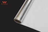 China Safety Aluminum Foil Fiberglass Cloth 0.4mm High Temp Fiberglass Fabric for sale