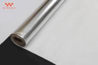 China Waterproof 480g Light Reflect Silver Coated Fiberglass Fabric High Temperature for sale