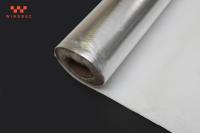 China Lightweight Aluminum Foil Fiberglass Cloth 480gsm Industrial Fiberglass Fabric for sale