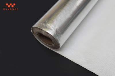 China Lightweight Aluminum Foil Fiberglass Cloth 480gsm Industrial Fiberglass Fabric for sale