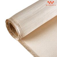 China White High Temperature Fiberglass Cloth 300g/M2 To 1250g/M2 Weight for sale