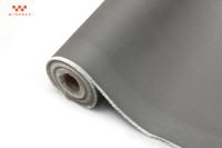 China 650g/M2 Polyurethane Coated Fiberglass Fabric UL94-V0 With V4A Stainless Steel Insertion for sale