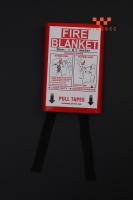 China Up To 550°C Heat Resistance Fire Blankets Suitable For Firetype And Clothing Fires Ensuring Safety In Fire Emergencies for sale