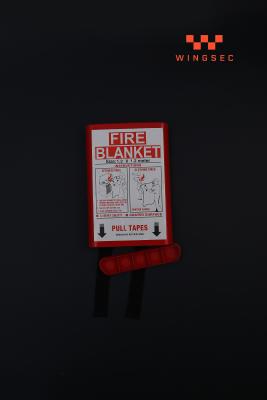 China Heatresistance Up To 550°C Fire Protection Blanket Fire Blanket Suitable For Emergency Fire Safety And Protective Measures for sale