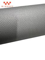 China Fire Resistant Grey Fiberglass Cloth 0.5mm, PU Coated for Fire and Smoke Curtains for sale