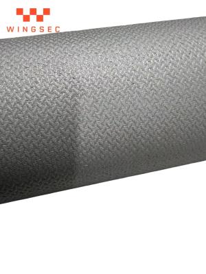 China Fire Resistant Grey Fiberglass Cloth 0.5mm, PU Coated for Fire and Smoke Curtains for sale