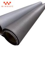 China Radiant Heat Reflective Stainless Laminated Fiberglass Fabric High Temperature Heat Resistant for sale