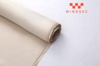 China High Temperature Fiberglass Cloth Fire Resistant 07mm Thickness 650gsm High Silica Fabric Perfect Welding Area Shielding for sale