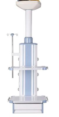 China Critical Care Pendant System ICU Medical Vertical Ceiling Mount 60kg Load 2 Layer Instrument Deck for sale