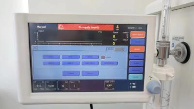 China Anesthetic Machine with Ventilator for Adult Pediatric 10.4 TFT Touch Screen 20-1500ml Tidal Volume for sale