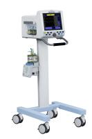 China ICU Ventilator Machine 0-20 cmH2O Critical Care Ventilator for Adults Pediatrics 10.4 Inch Touch Screen for sale