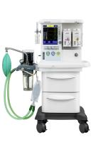 China Electronic Display Anesthesia Machine with 6 Tubes Flowmeter 20-1500ml Tidal Volume for sale