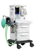 China Electronic Display Anesthesia Machine with 6 Tubes Flowmeter 20-1500ml Tidal Volume for sale