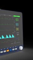 China 12.1 inch LCD Portable Patient Monitor ISO13485 Hospital Vital Signs Monitor 8 Hour Battery for sale