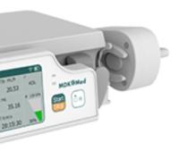China Medical Syringe Pump MS37 with Low Battery Alarm CE ISO Approved 0.01-2100ml/h for sale