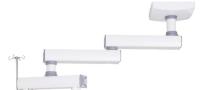 China Siruismed Medical Double Arm Pendant 340 Degree Rotation 80 kg Load Capacity for sale